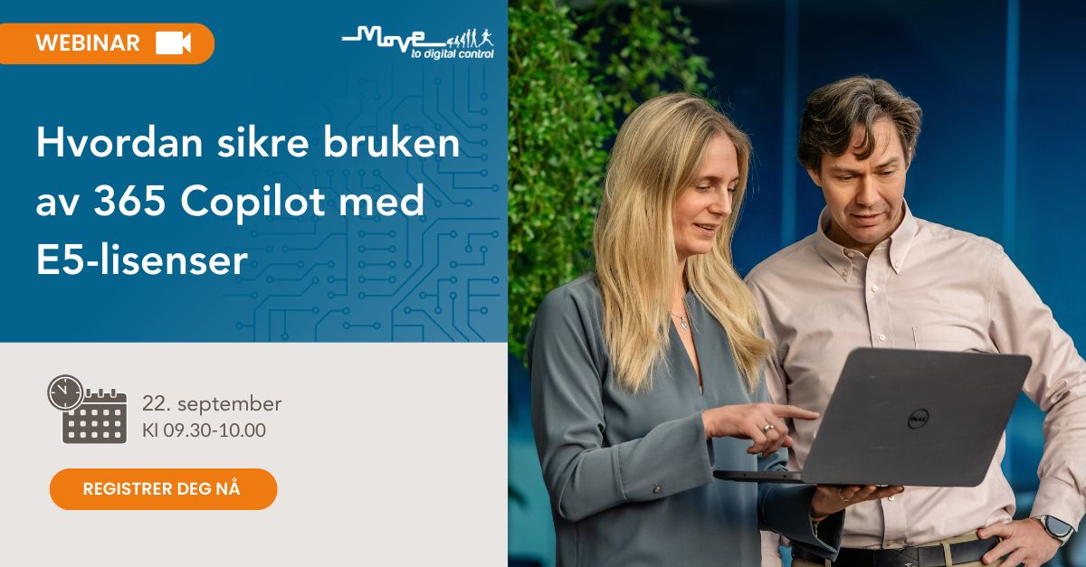 Webinar | Hvordan sikre bruken av Copilot med E5-lisenser